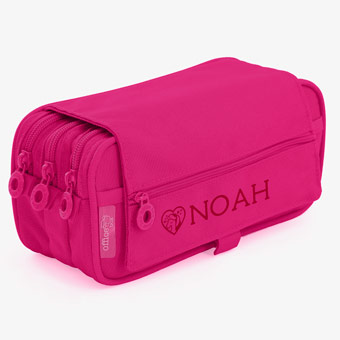 Large pencil case with compartments store