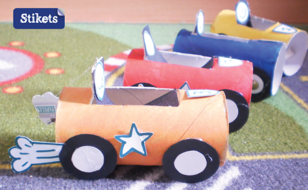 How To Make Toilet Paper Roll Racing Cars - Stikets Company