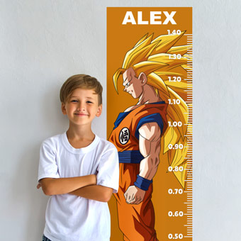 Personalised Dragon Ball Growth Chart - Stikets
