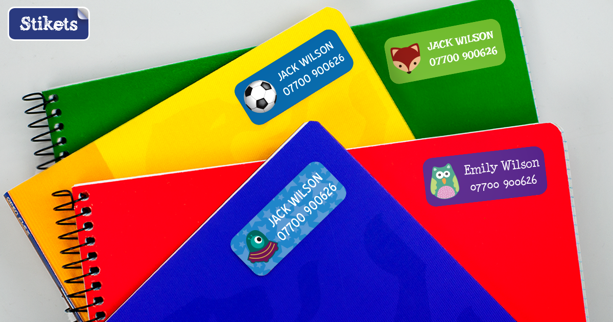 Medium Name Stickers - Stikets