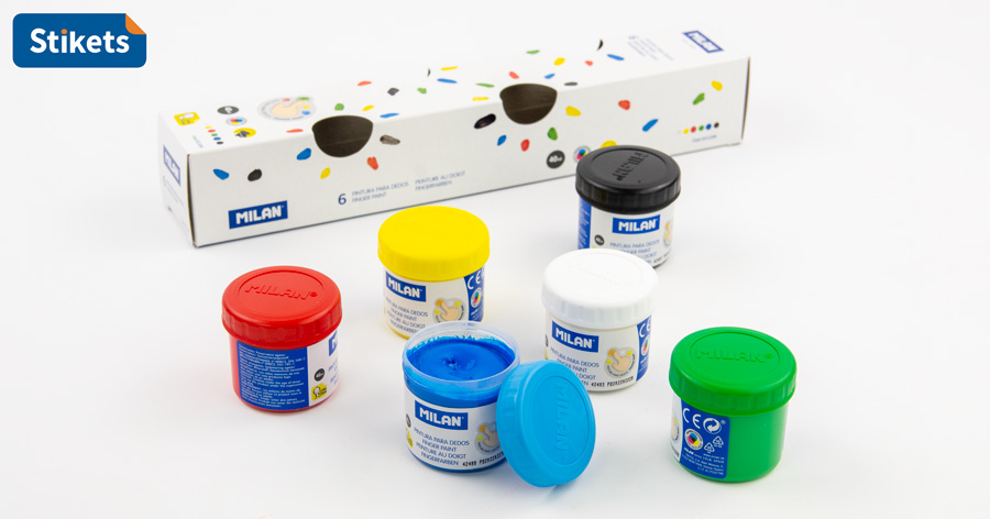 Milan Children's Finger Paints - Stikets