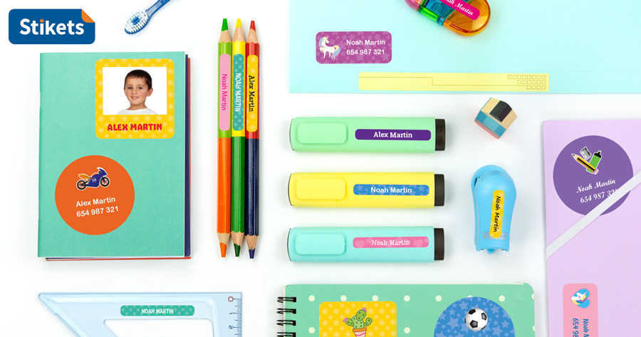 Name Stickers - Stikets