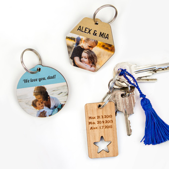 Personalised Key Rings - Stikets
